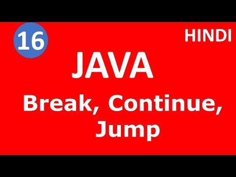 Break Continue Jump Statement Part 16 Java Tutorial Tech Talk