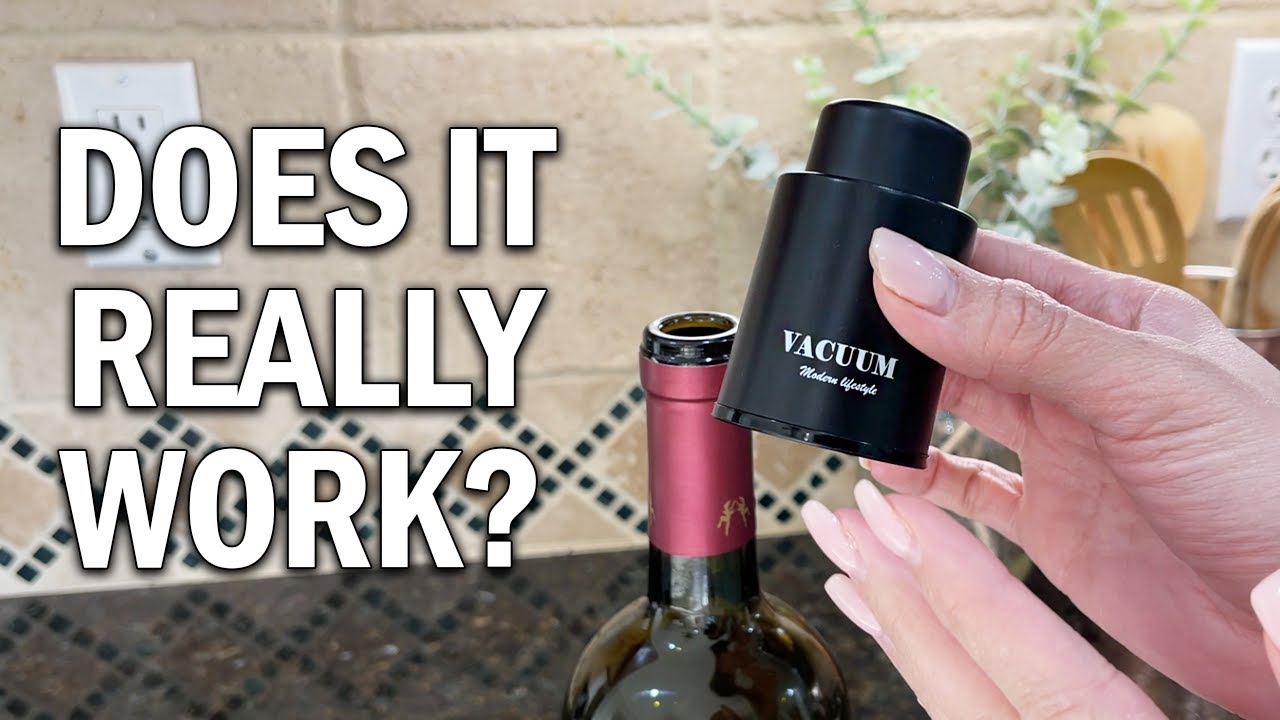 Sunwuun Wine Bottle Stoppers Review Does It Really Work Youtube