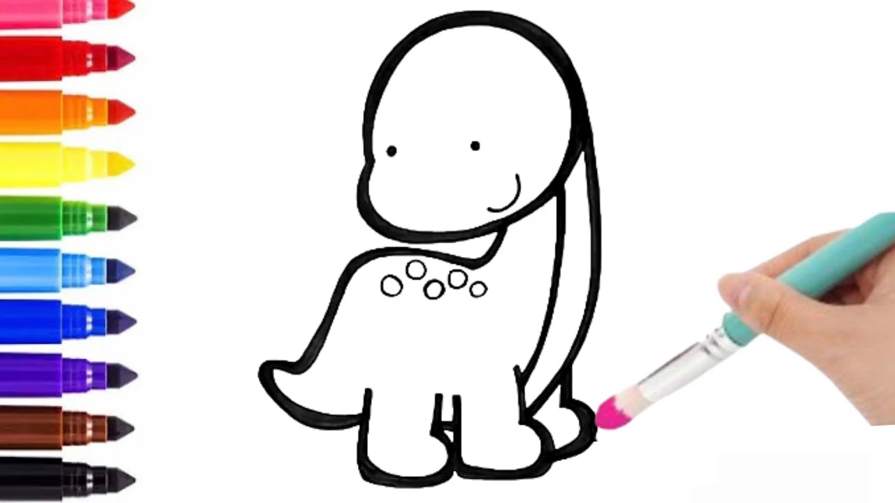 Dinossauro Desenho Facil De Fazer Fdplearn