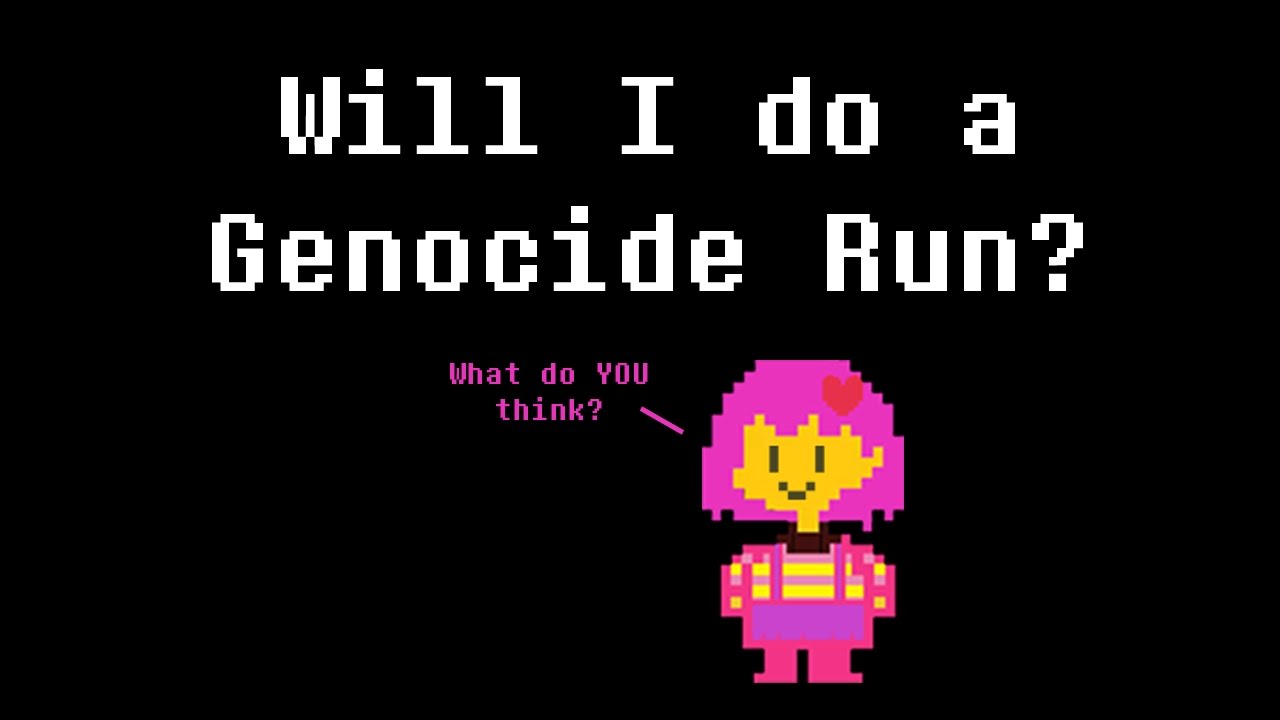 Will I Do A Genocide Run 37k Sub Special Youtube