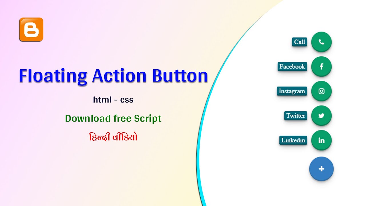 Creating A Floating Button With Html Css Floating Action Button