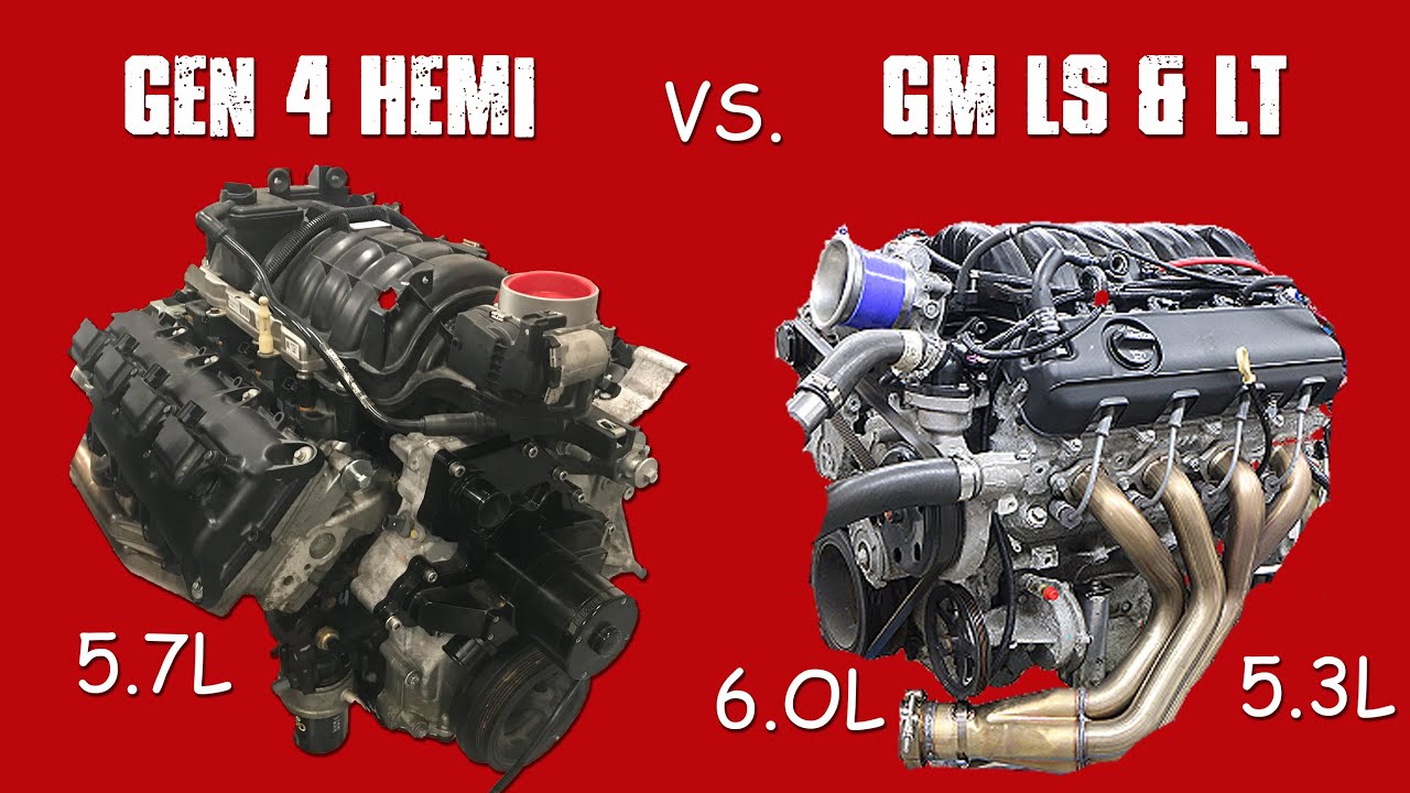 Junkyard Gen 4 Hemi Vs Ls Lt Mopar Vs Gm Youtube