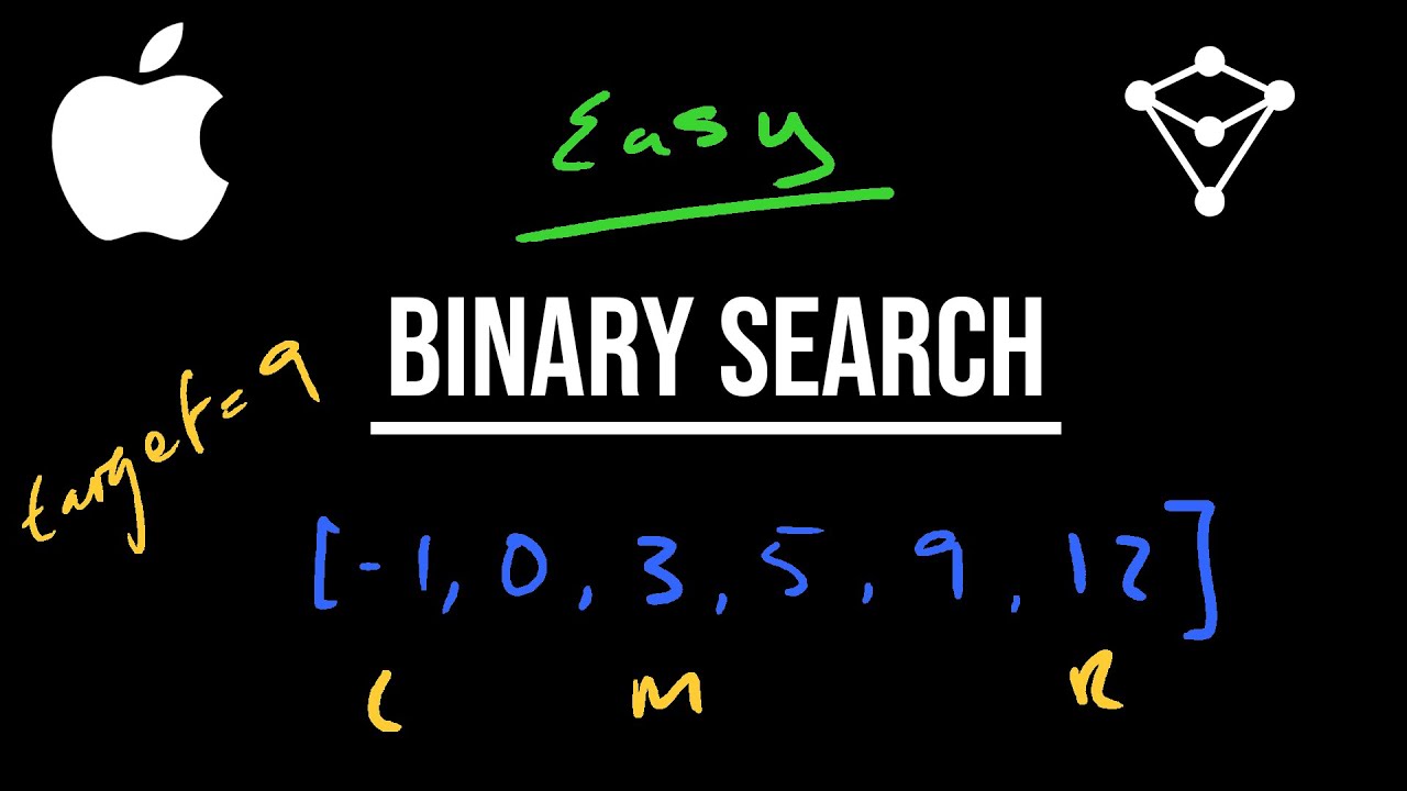 Binary Search Leetcode 704 Javascript Youtube