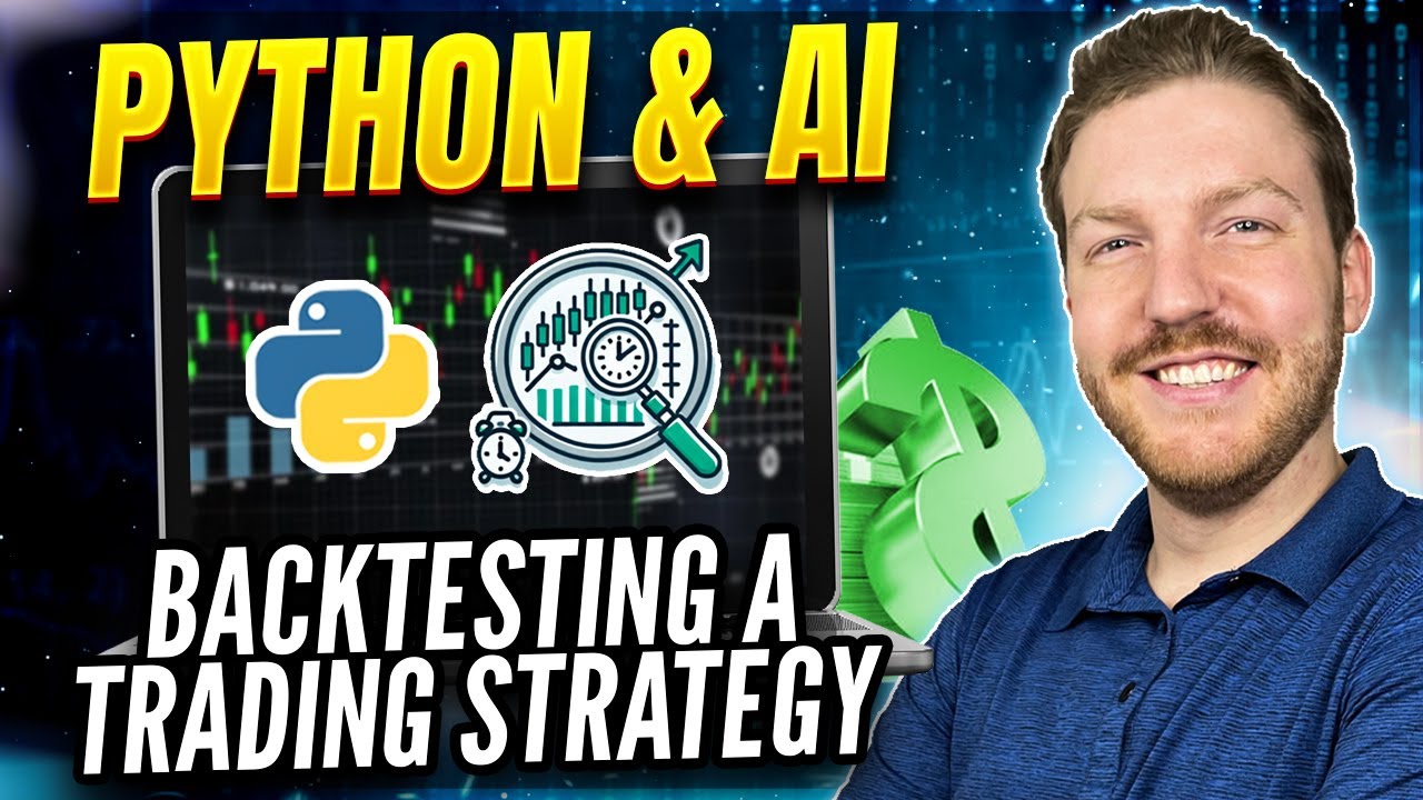 Backtesting A Trading Strategy In Python With Ai Generated Code Youtube