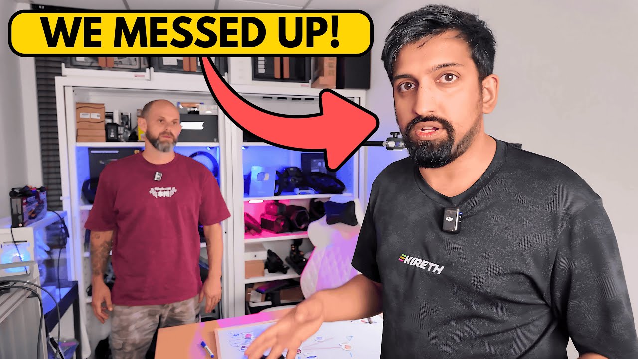 I Destroyed My Sim Racing Youtube Studio ёяшн Youtube