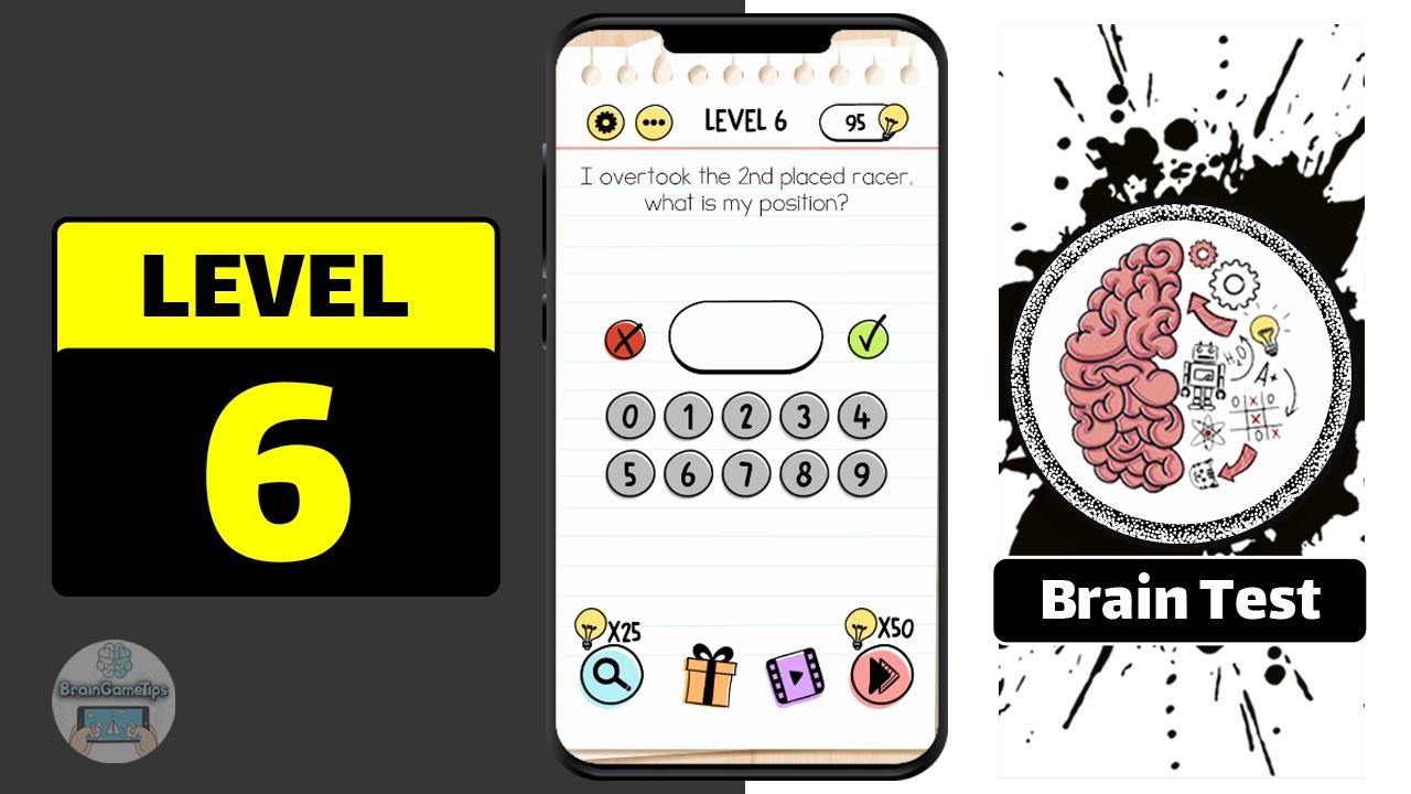 Brain Test Level 6 Walkthrough Youtube