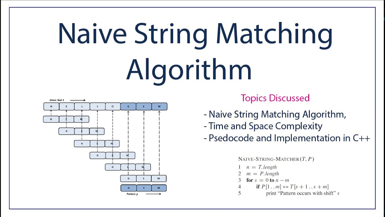 String Matching Example At Samantha Mcwhae Blog