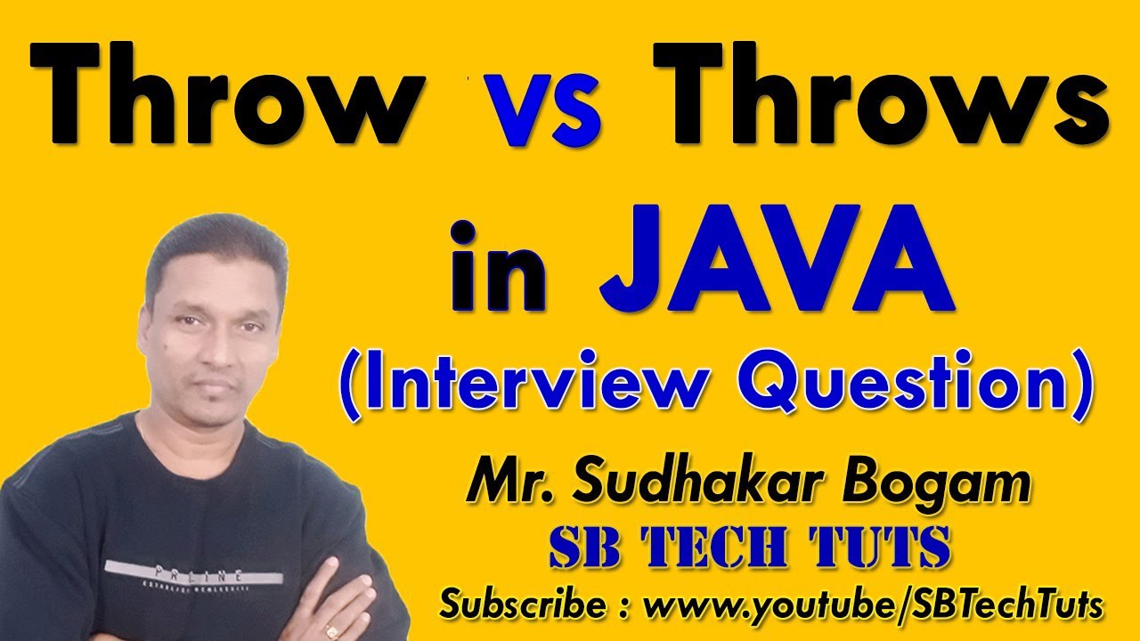 Difference Between Throw And Throws In Java With Example At Adrienne