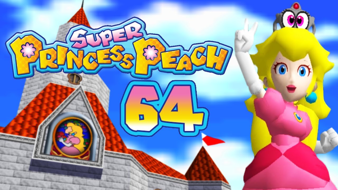 Princess Peach Super Mario 64 Super Mario 64 Peach Playable Hack