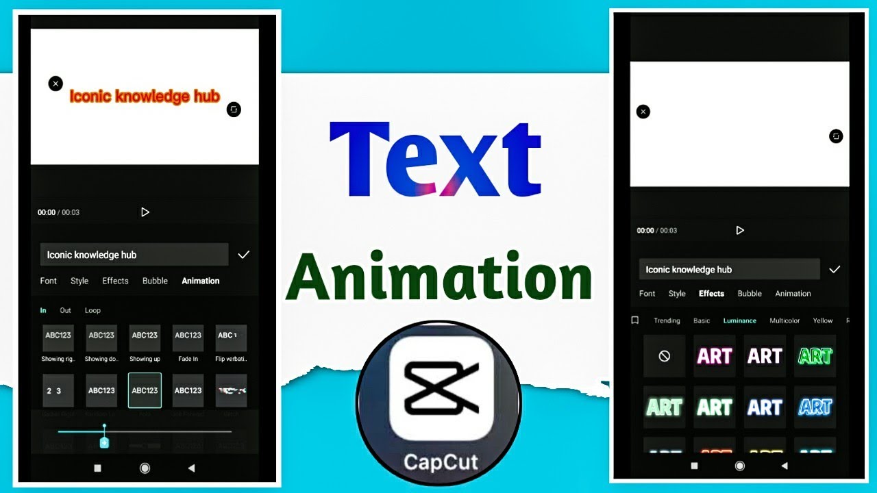 How Do You Animate Text In Capcut Capcut Text Tutorial Capcut