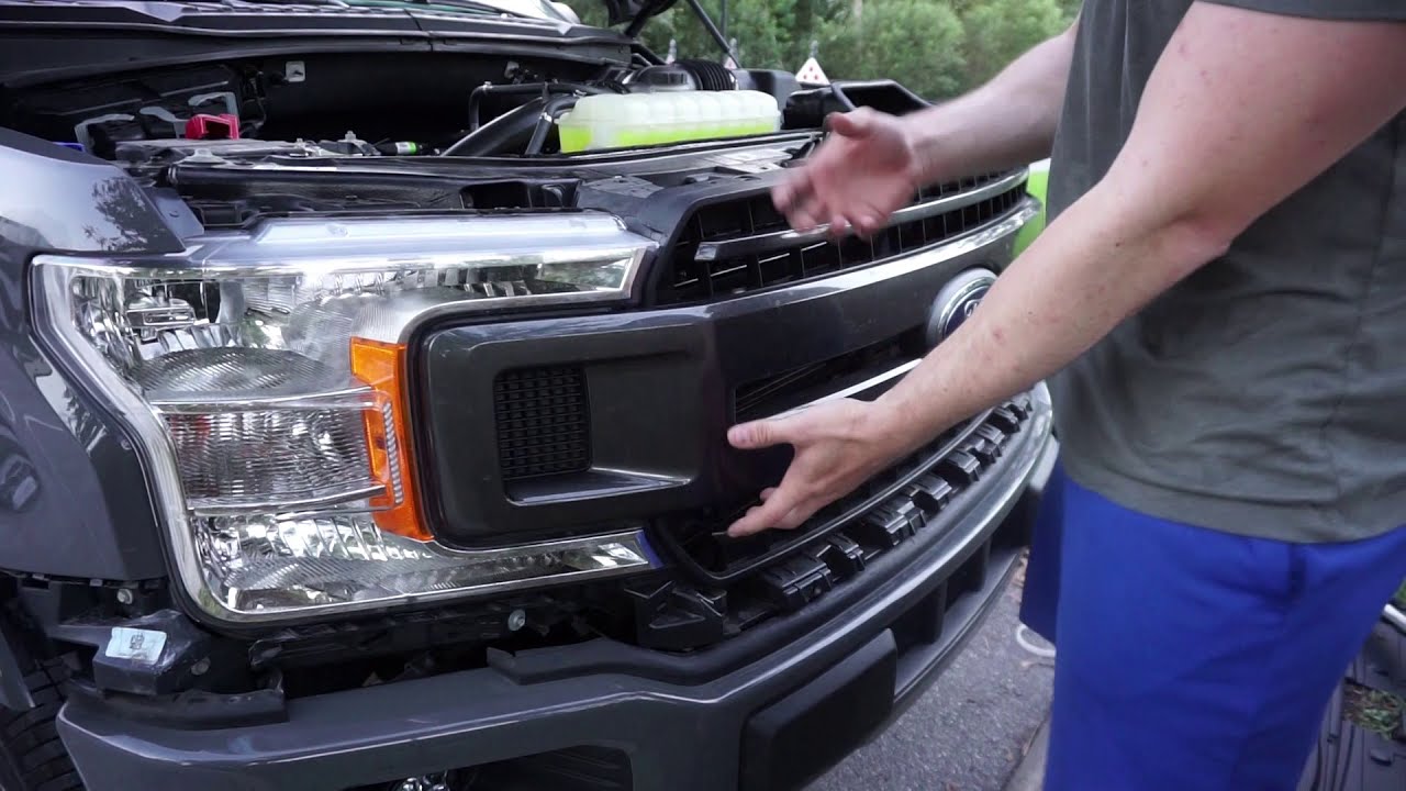 2018 2020 F150 Grille Headlight Removal Fast And Easy Youtube