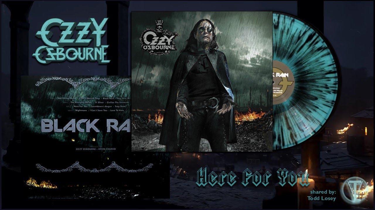 Ozzy Osbourne Here For You Black Rain Spectrum Visualizer