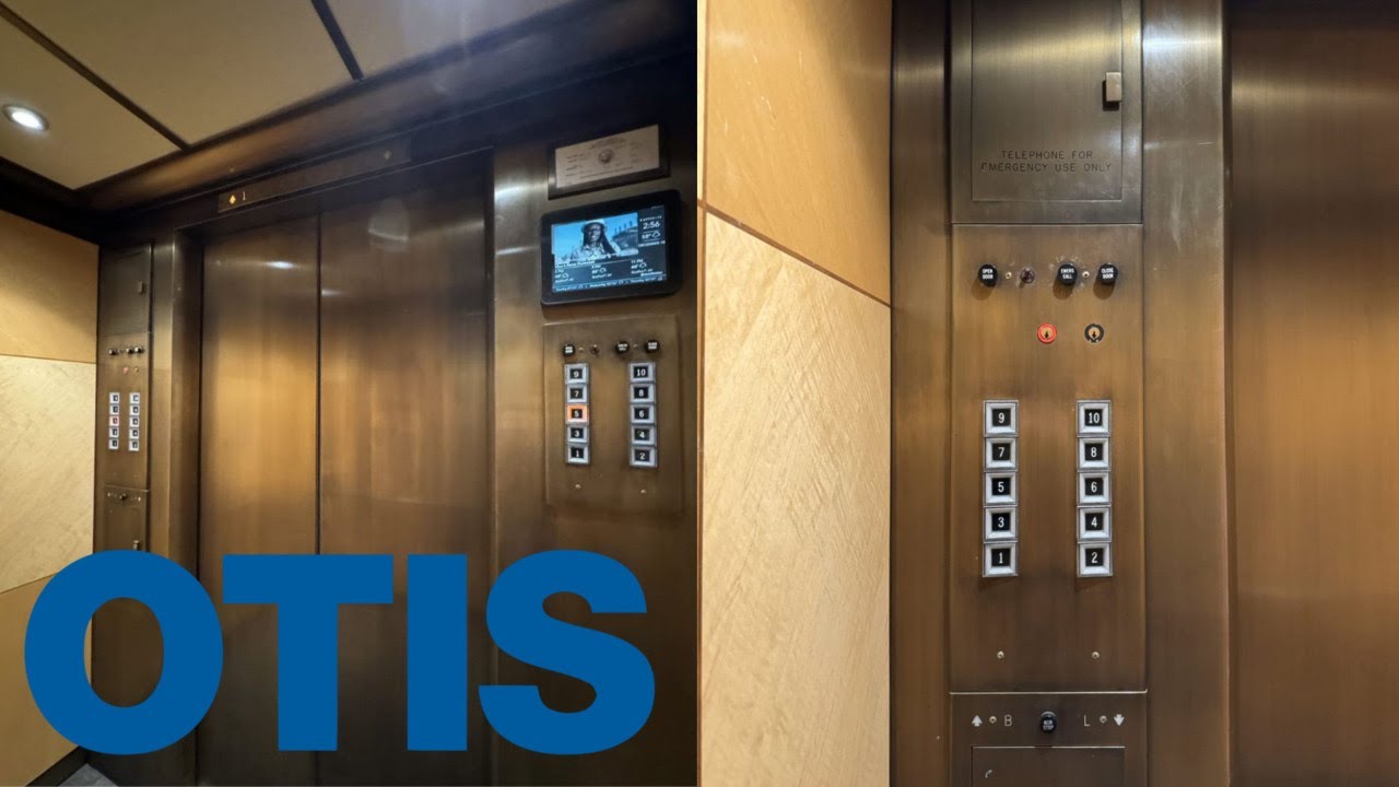 Epic And Rare Otis Touch Sensitive Traction Elevator In San Francisco