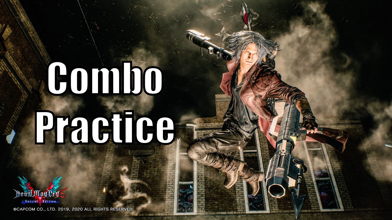 Devil May Cry 5 Combo Practice 13 Youtube