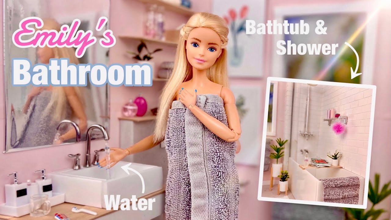 Diy Barbie Bathroom