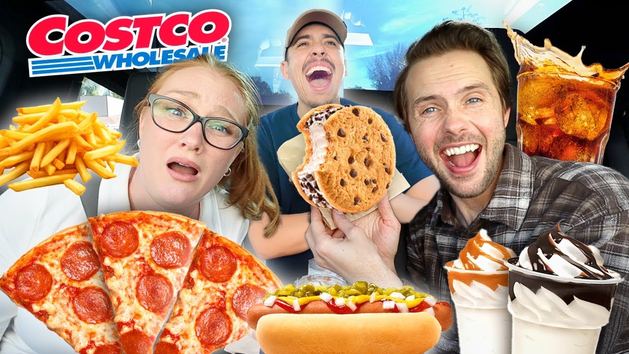 We Eat Everything At Costco Youtube