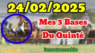 Pronostics Pmu Mes 3 Bases Incontournable Vendredi 21 F C3 A9vrier 2025