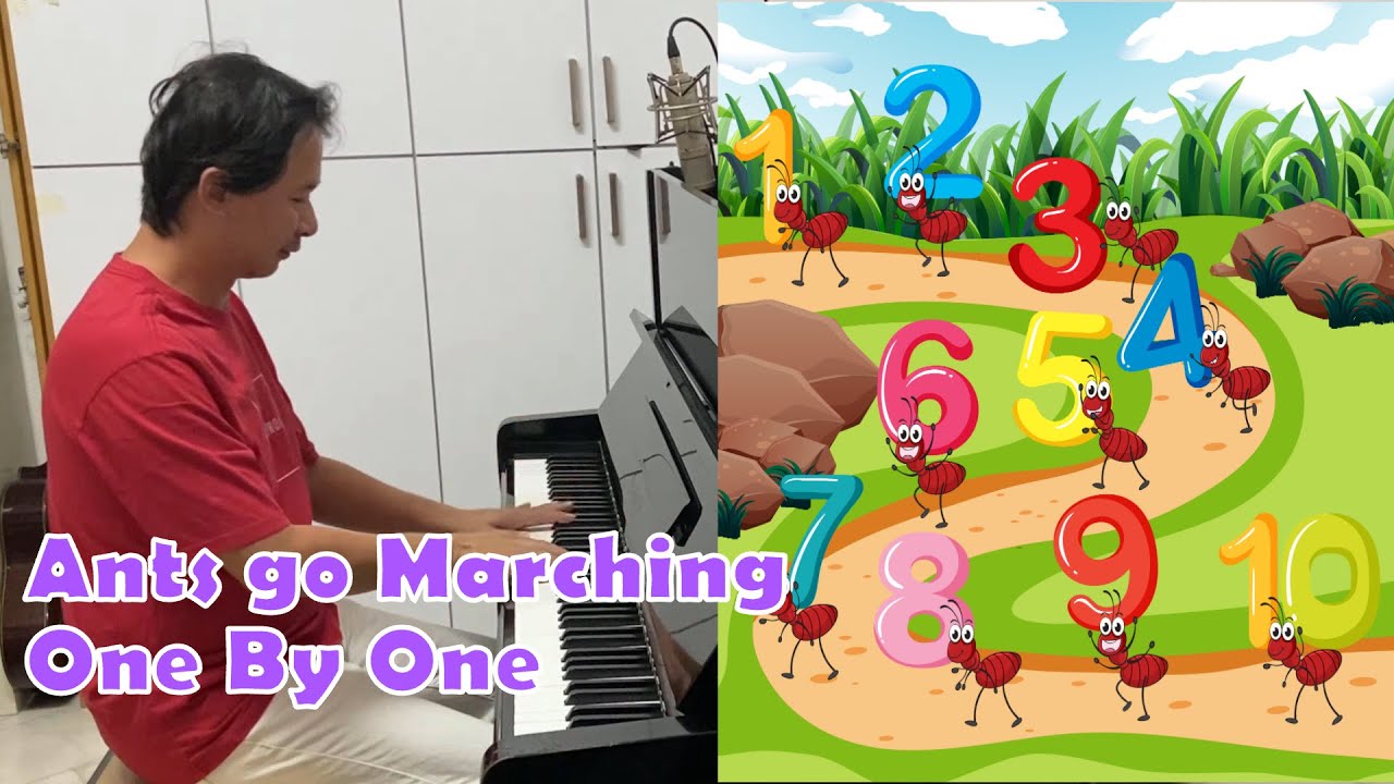 The Ants Go Marching Beautiful Folk Songs And Nursery Rhymes Piano