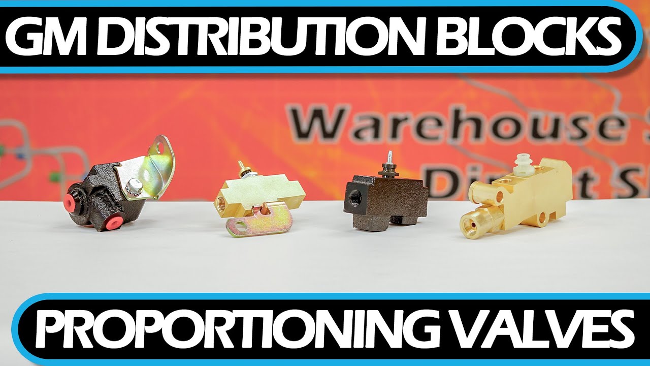 How To Identify And Choose Gm Distribution Blocks And Proportioning