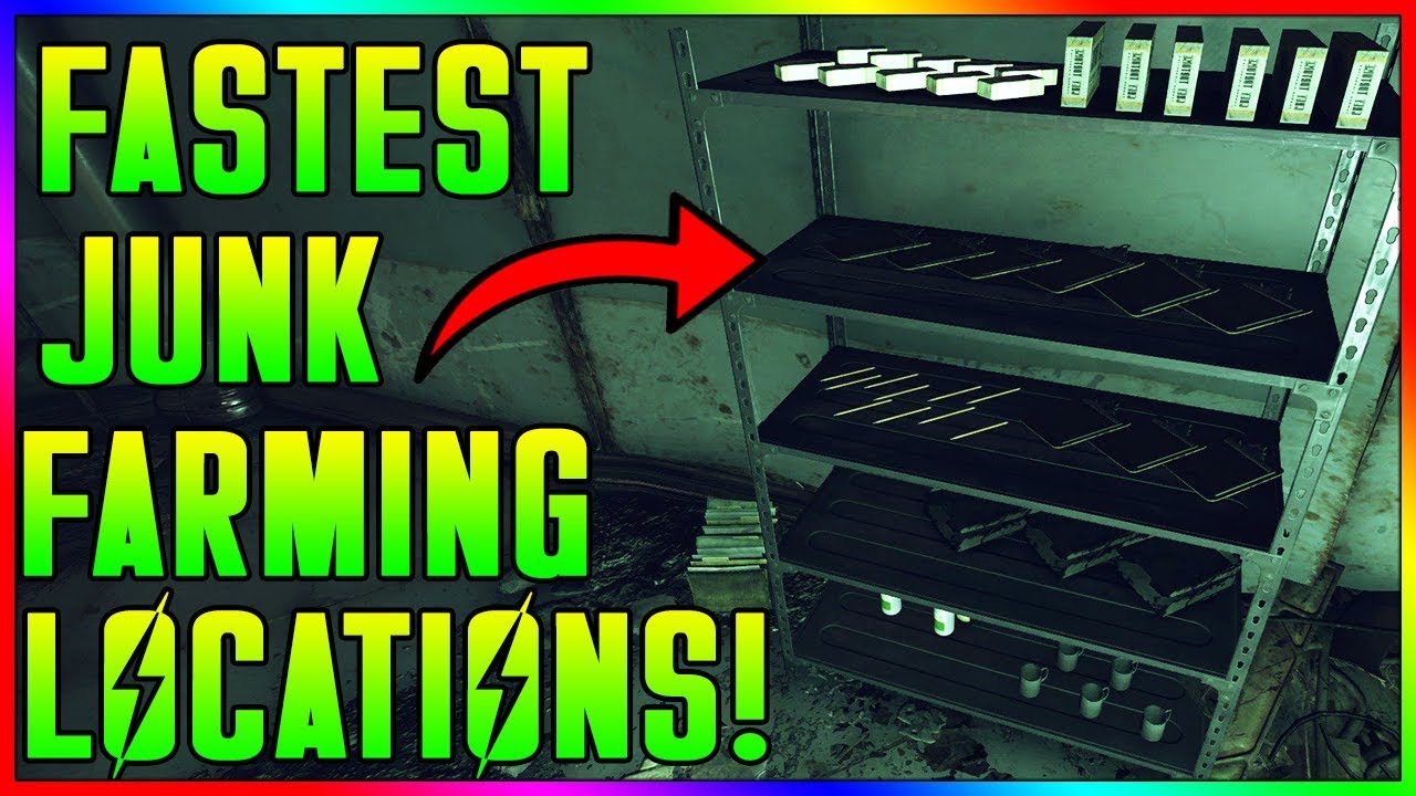 Fallout 76 5 Fastest Junk Material Farming Locations Low And High
