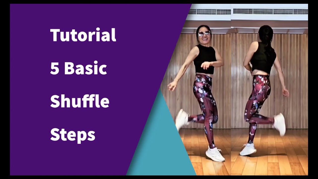 Tutorial For 5 Basic Shuffle Dance Steps In 2 Minutes Youtube
