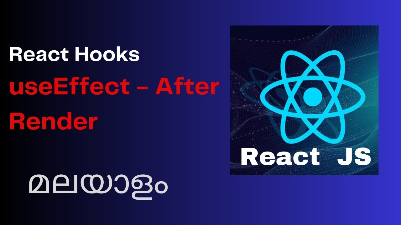 React Hooks Tutorial 7 Useeffect After Render In React Js Youtube