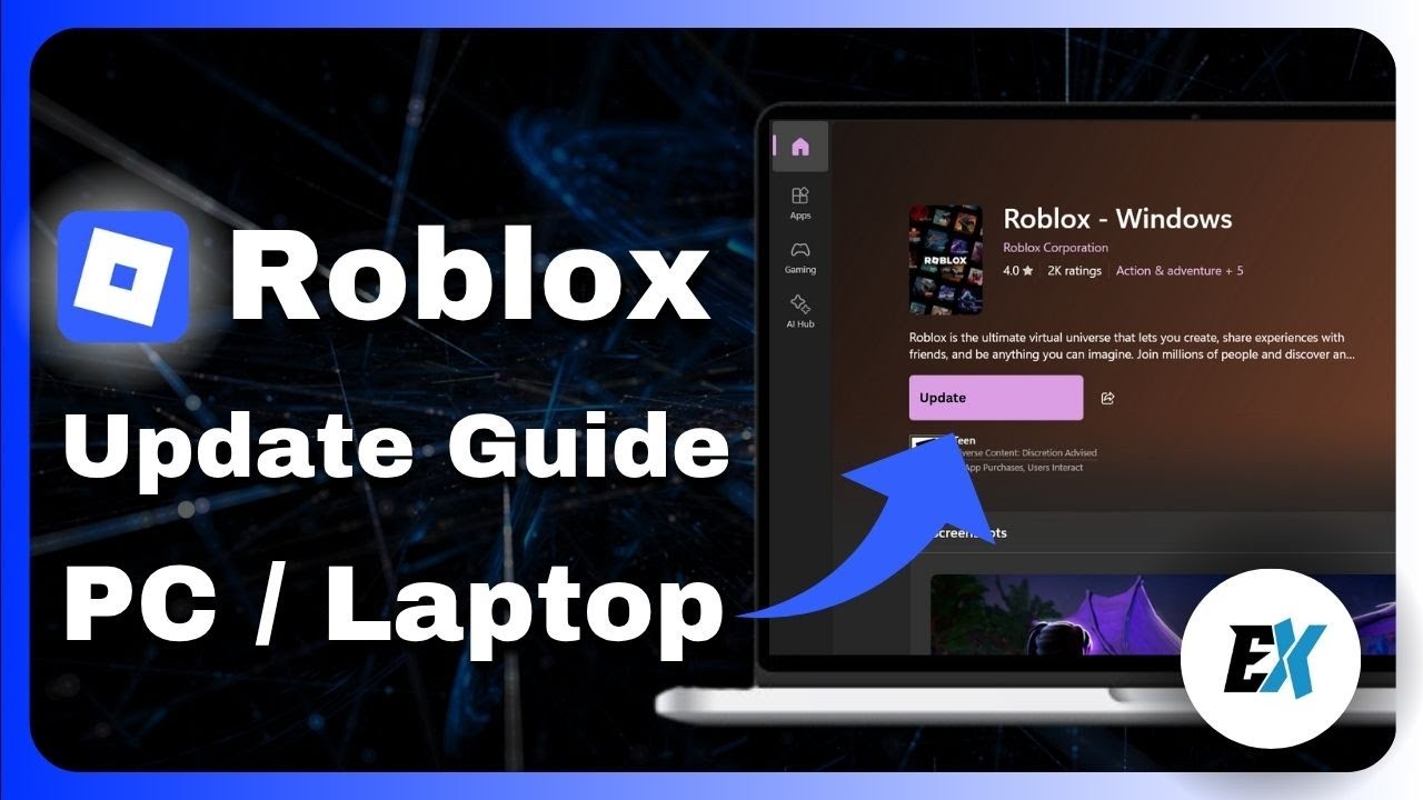 How To Update Roblox On Pc Laptop Update Roblox To The Latest