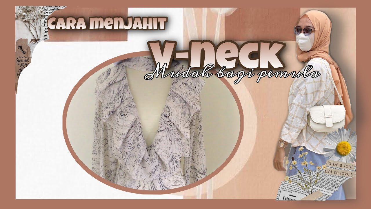 Cara Buat Leher Baju Bentuk V Model Leher Baju Yang Paling Cocok