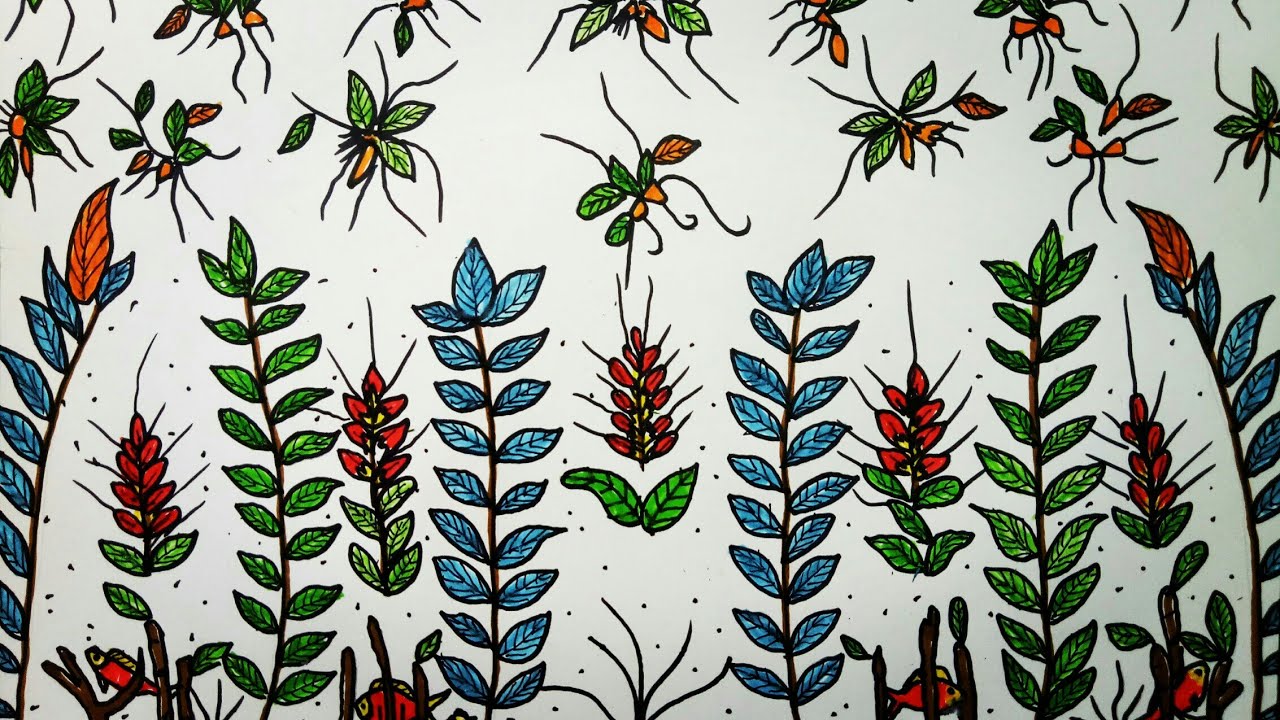 Gambar Motif Batik Hewan Dan Tumbuhan Gambar Hd Gratis