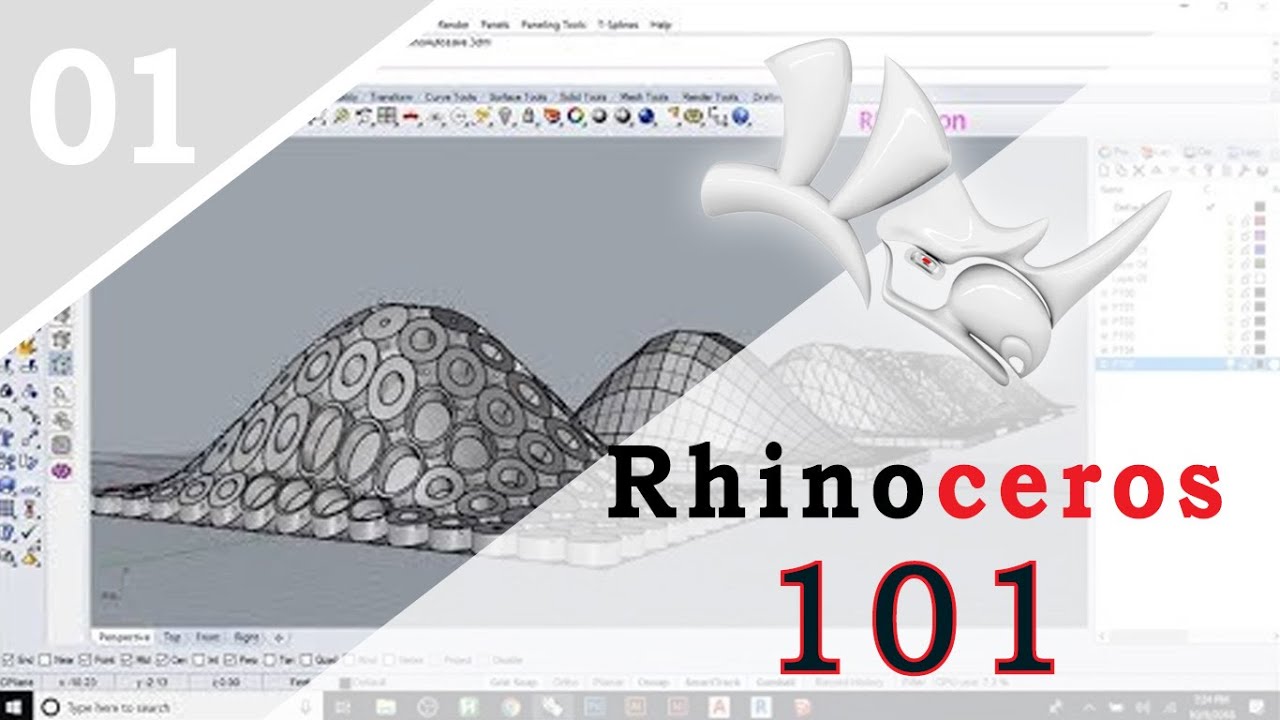 Rhino 3d Tutorial Paneling Tools Youtube