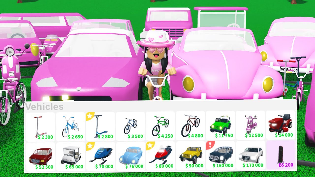 Buying Every Vehicle In Bloxburg Reviewing Them Roblox Youtube