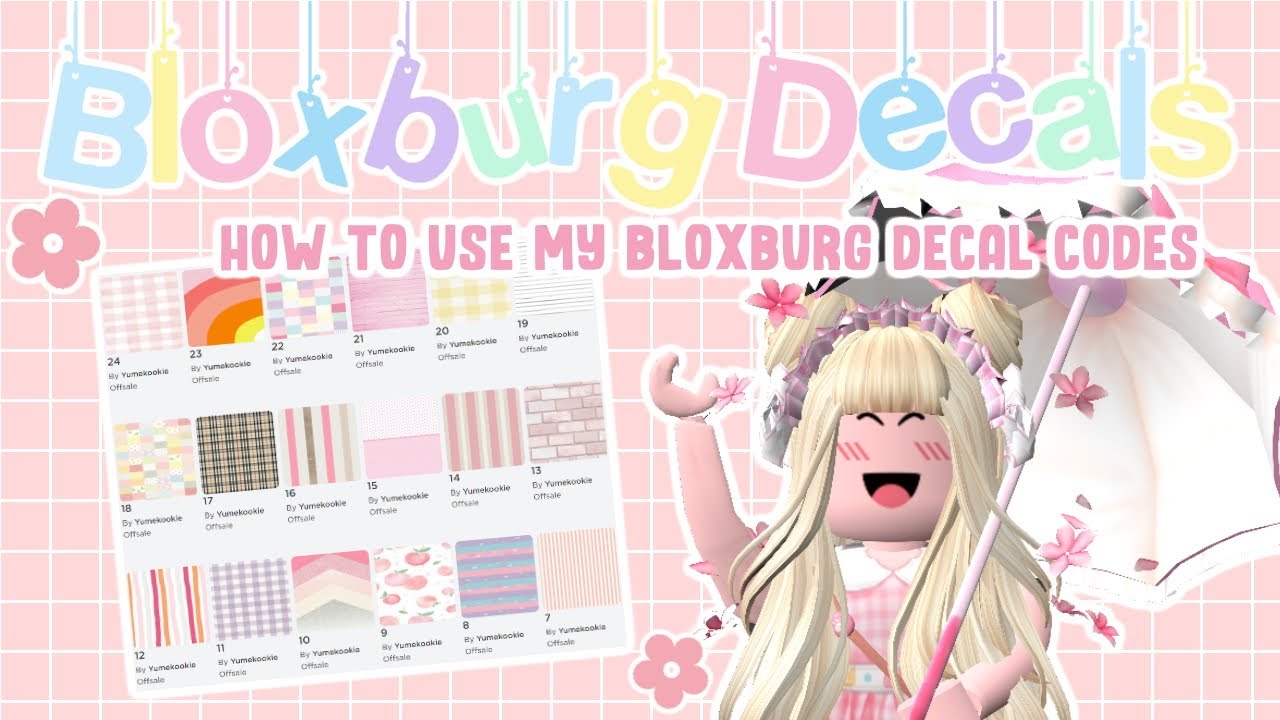 Bloxburg Decal Codes Bloxburg Decal Codes Bloxburg Decals Decal Design
