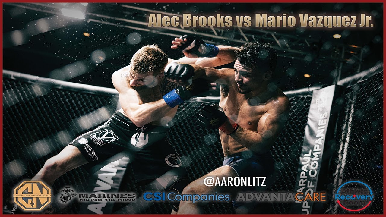 Combat Night Pro 34 Orlando Alec Brooks Vs Mario Vazquez Jr Youtube