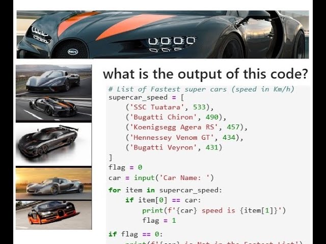 Automobile Maker Python