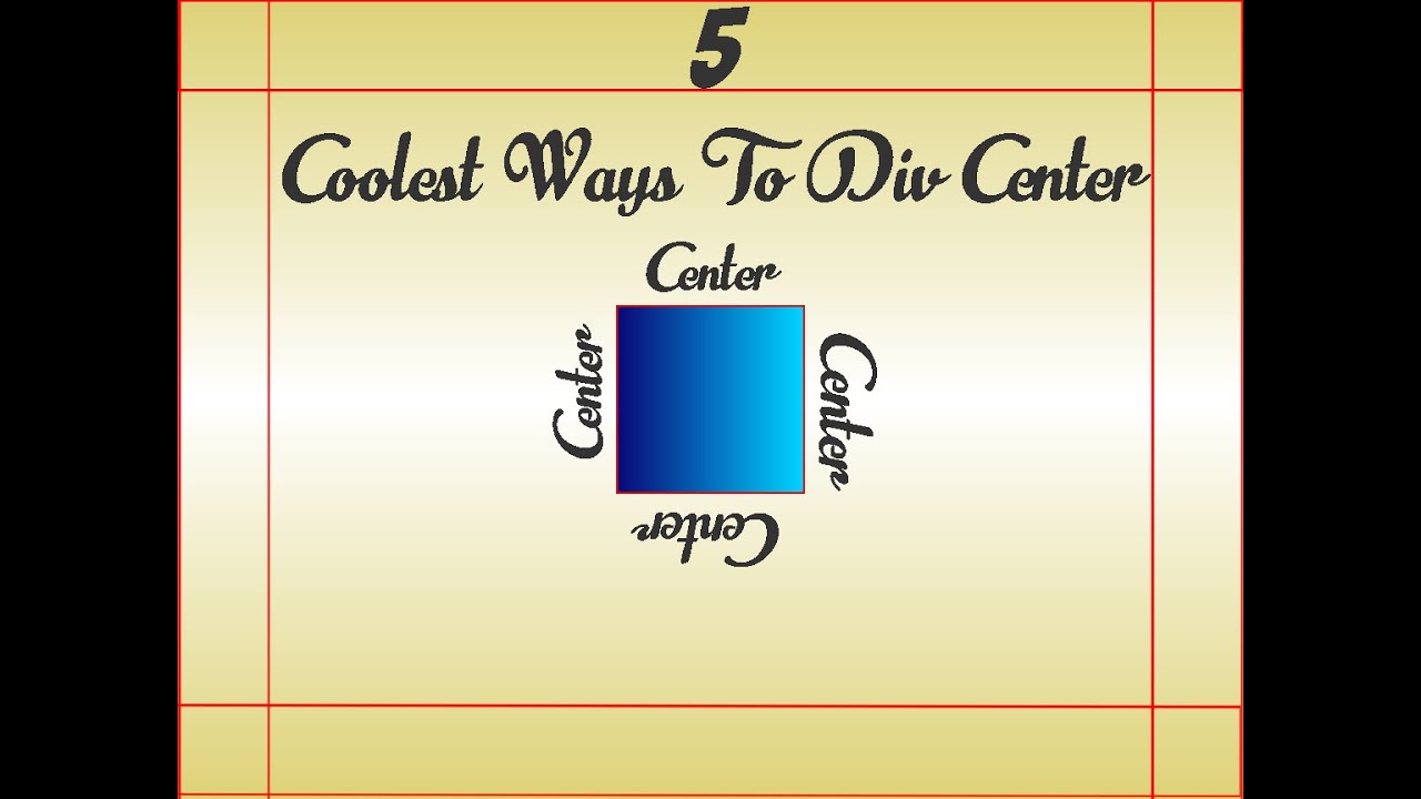 Element Align Center Horizontally And Vertically Centering In Css