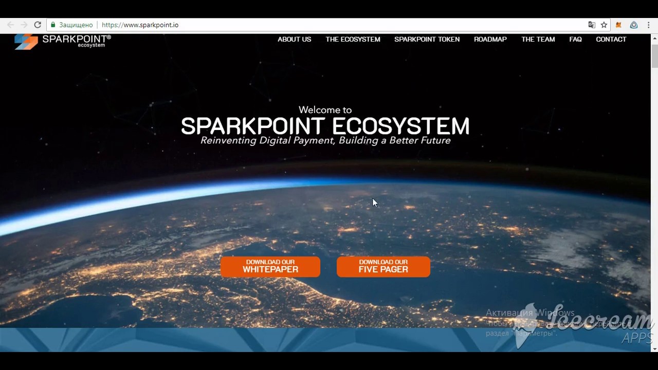 Sparkpoint обзор Ico Youtube