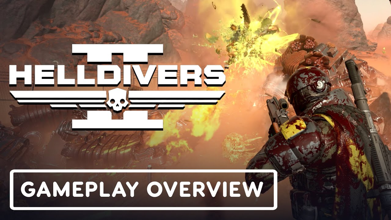 Helldivers 2 Official Gameplay Overview Trailer Youtube