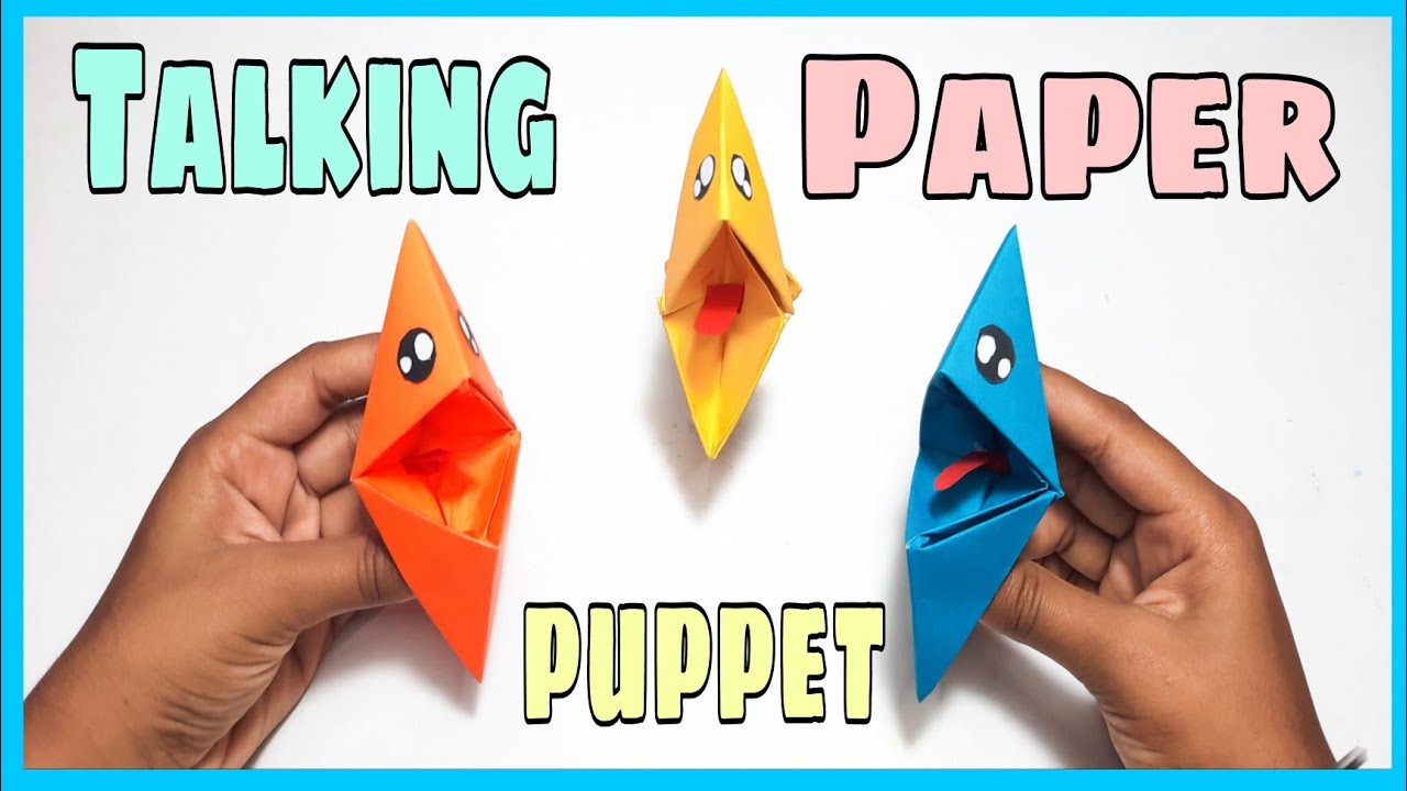 Paper Se Talking Puppets Kaise Banaye How To Make Talking Puppets Paper
