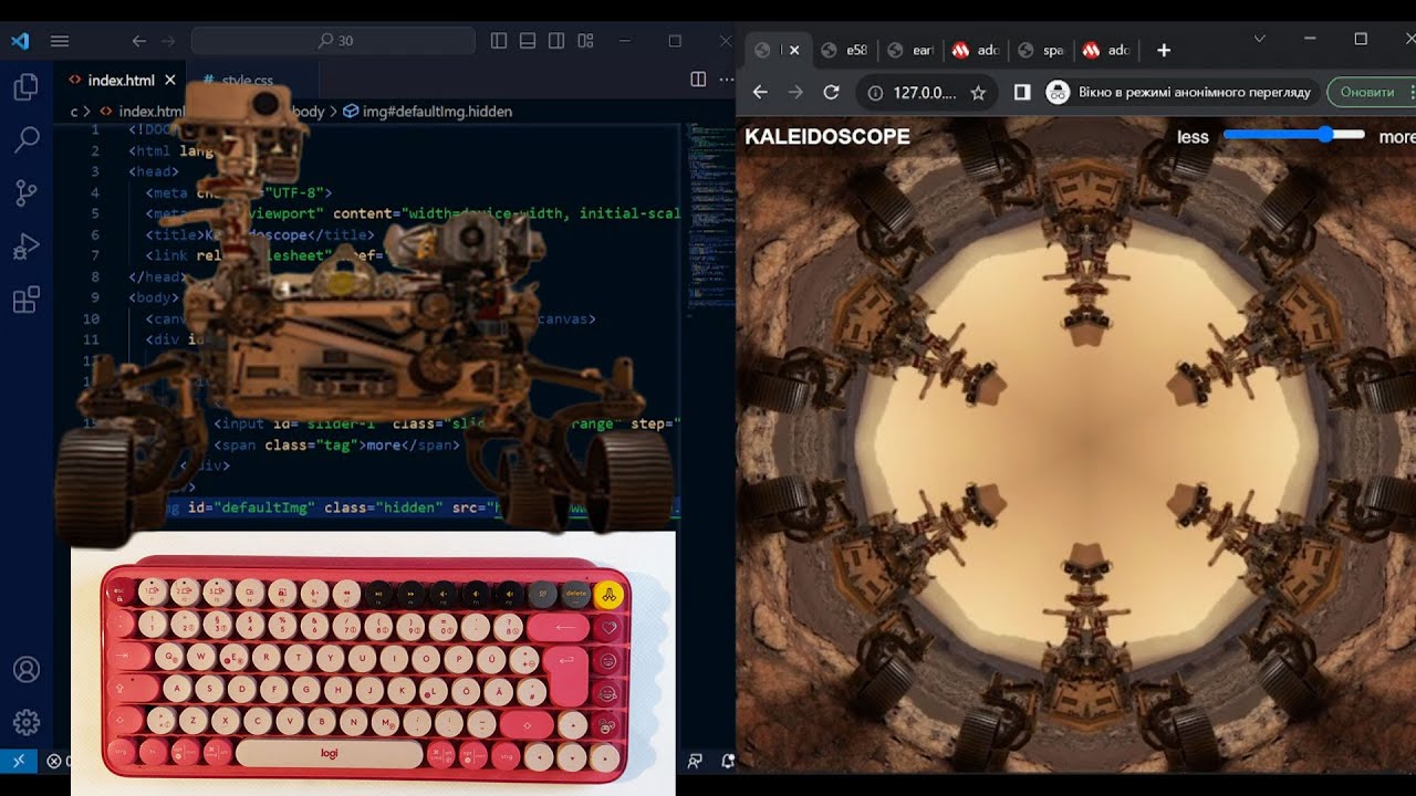 Asmr Programming Kaleidoscope With Javascript Youtube
