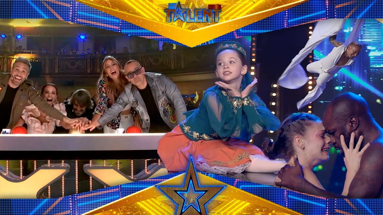 Todos Los Pases De Oro De Las Audiciones Got Talent España 2022 Youtube