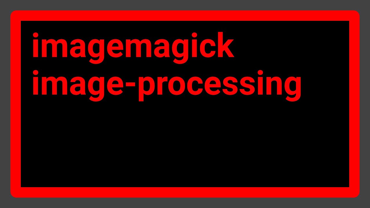 Vertically Stack Multiple Images Using Imagemagick Youtube