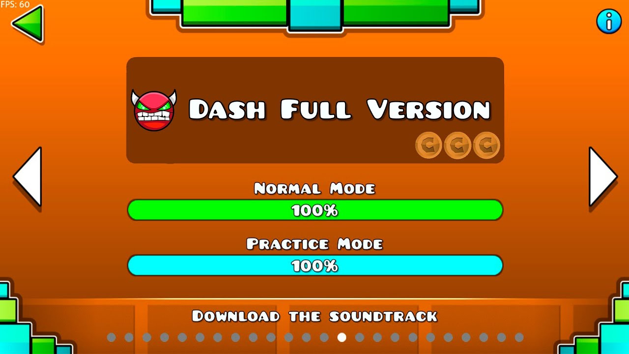 Dash Full Version 100 Geometry Dash 2 2 By Switchstepgdyt