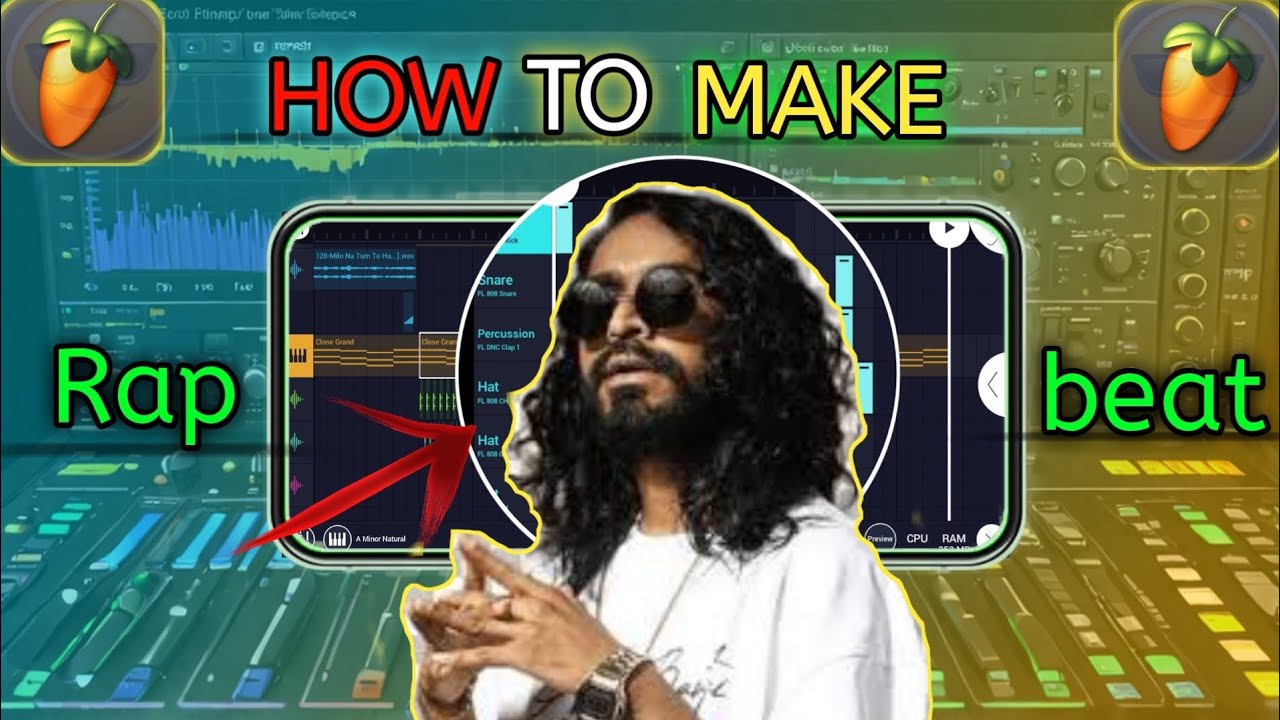How To Make Rap Beat In Fl Studio Mobile Step By Step Youtube