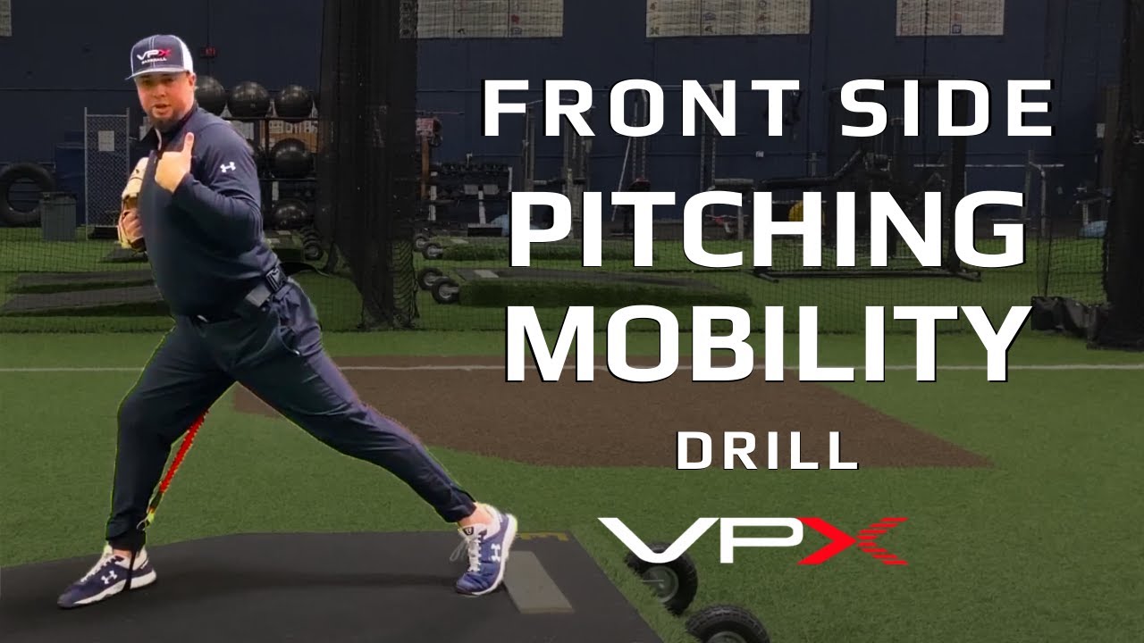 Front Side Mobility Pitching Drill Vpx Baseball Harness Youtube