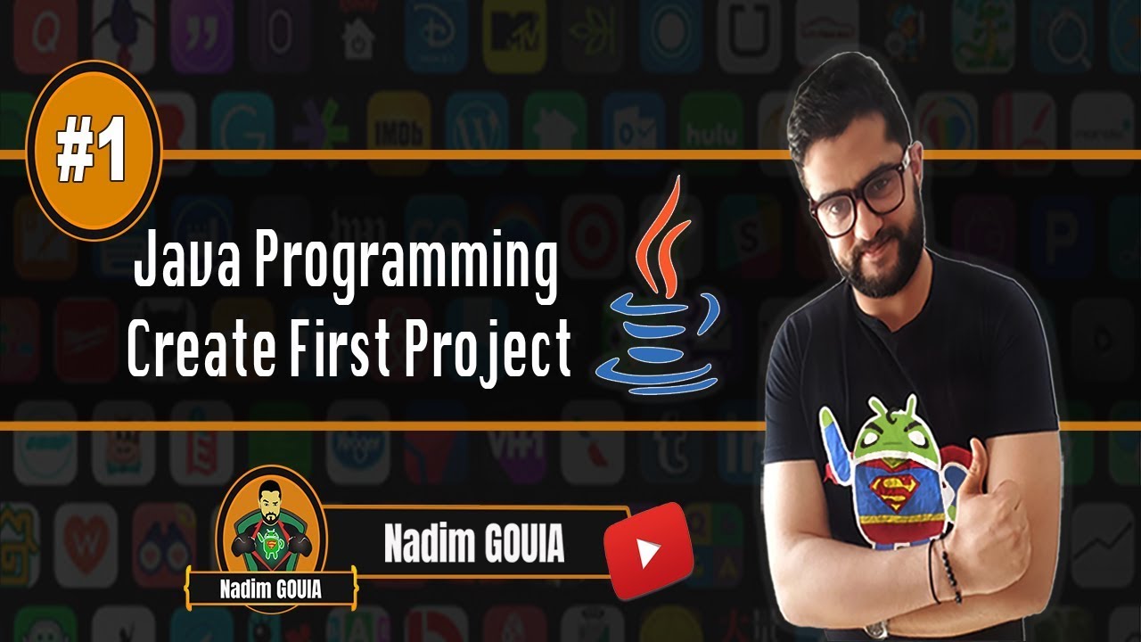 1 Create First Java Project دورة جافا Youtube