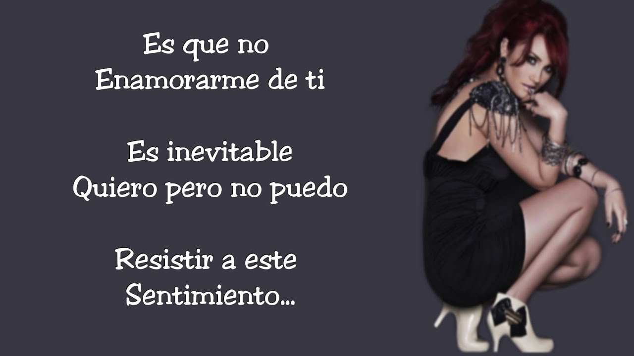 Inevitable Letra Dulce Maria Chords Chordify