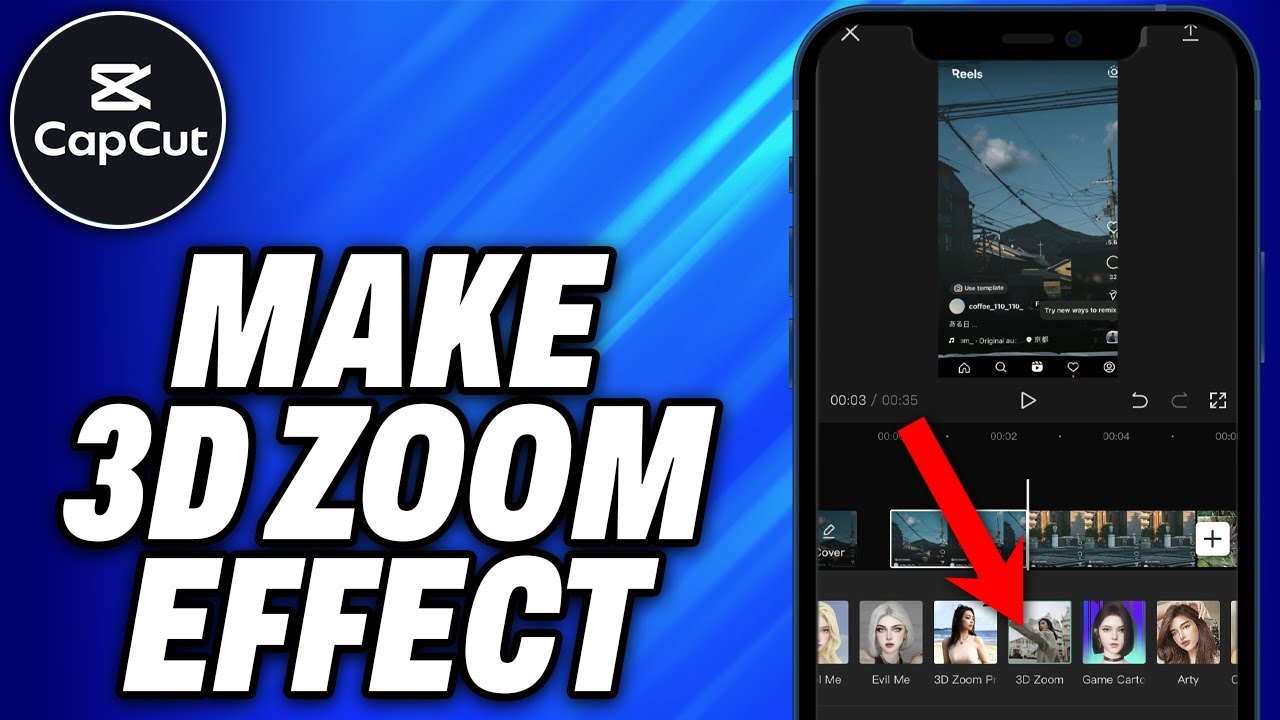 How To Make 3d Zoom Effect In Capcut Easy Fix Youtube