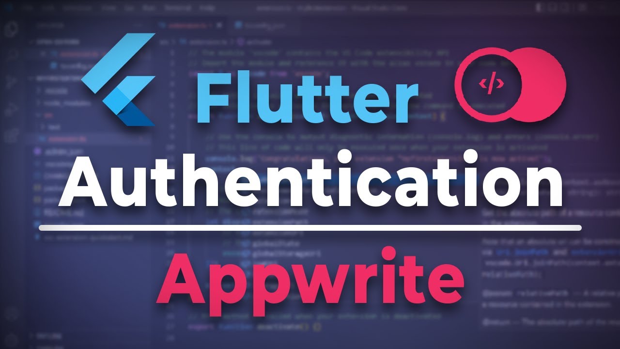 Flutter Authentication Tutorial With Appwrite Backend Youtube