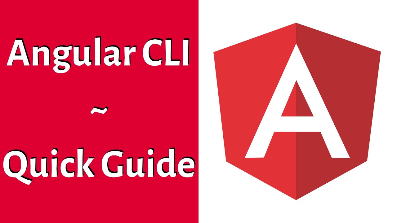 Angular Cli Quick Guide Youtube