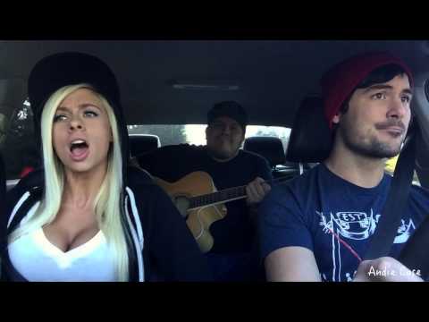 Andie Case Car Video Jason Derulo Want To Want Me New Mashup